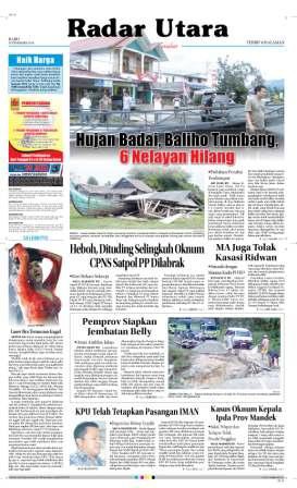 Surat Kabar Harian Radar Utara :: Radut Travelling